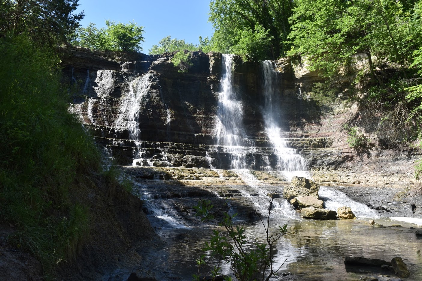 Kansas waterfalls road trip map photos - Mitraveltips.com
